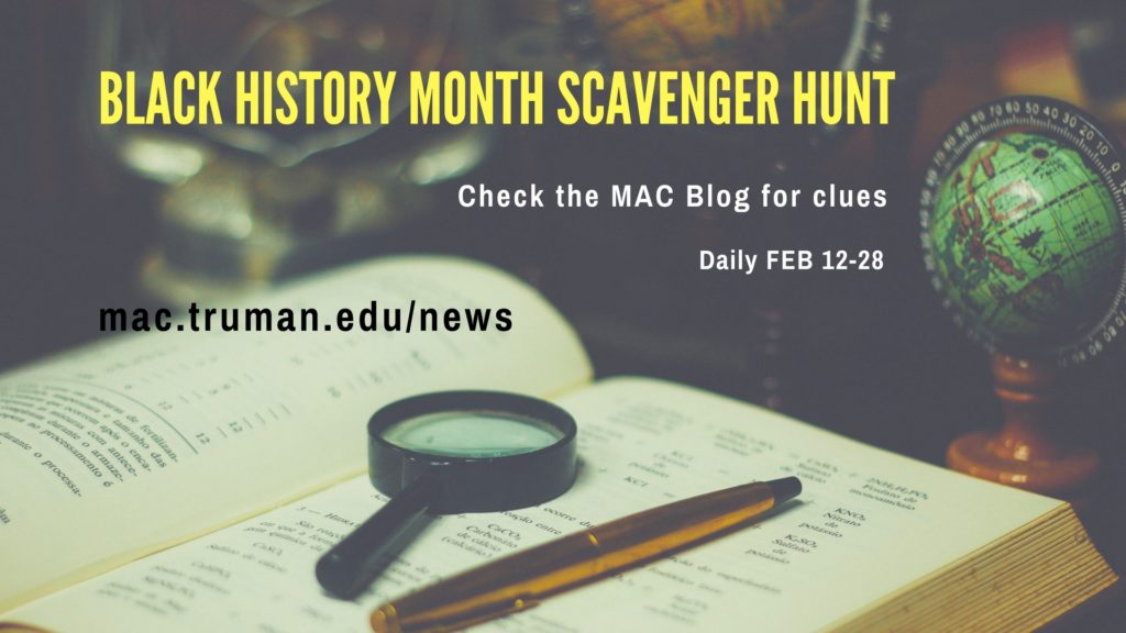 Black History Month Scavenger Hunt - Bulldog Office of Community Enrichment